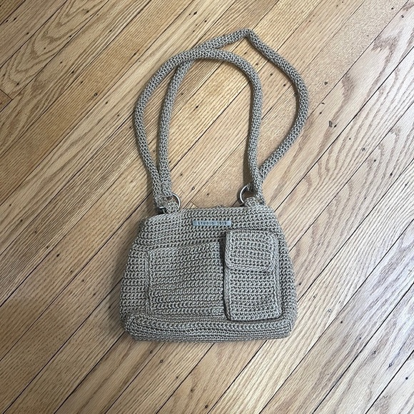 studio 1010 | Bags | Studio 10 Beige Crochet Knit Shoulder Bag | Poshmark